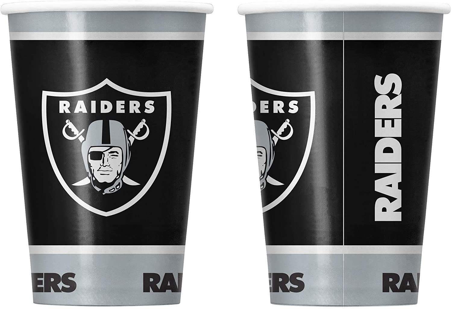 Las Vegas Raiders Pappbecher 20er - Sport-label.com