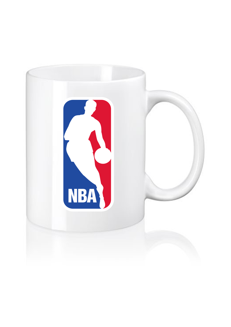 NBA Logo Kaffeetasse Accessoires White - Sport-label.com